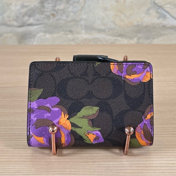 Coach | Bags | Coach Rose Rowan Satchel Crossbody Signature Leather ...